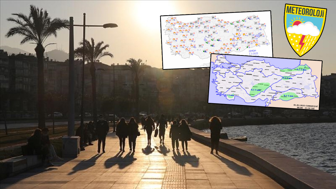Bugün 1 Mart 2025 Cumartesi hava durumu nasıl? Afyonkarahisar, Rize ...